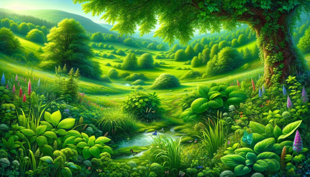 Descubre variedad de cosas de color verde | Nombres Geniales